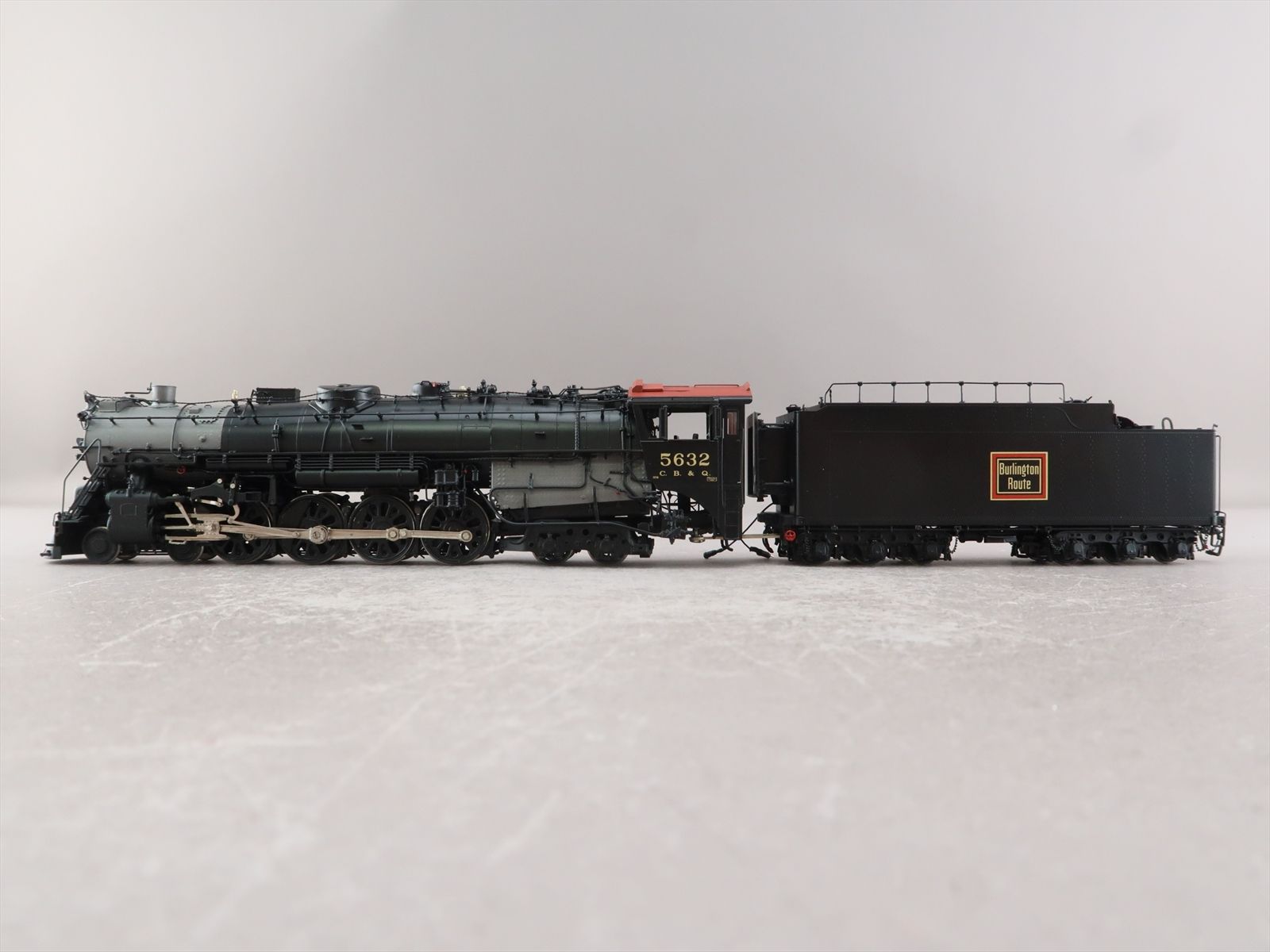 HO Brass Model - CIL 2367.1 CB&Q Burlington 4-8-4 O-5B #5632 - F/P ...