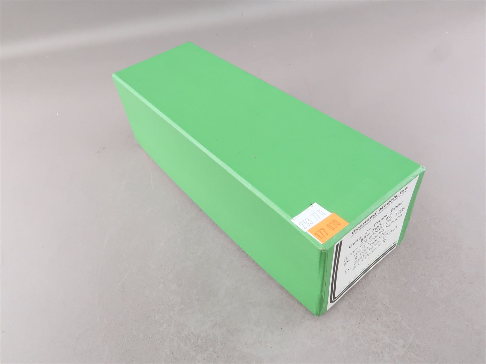 HO Brass Model - OMI 1553 Cass 3-Truck Shay 80-Ton #3 - Custom + DCC - Ajin