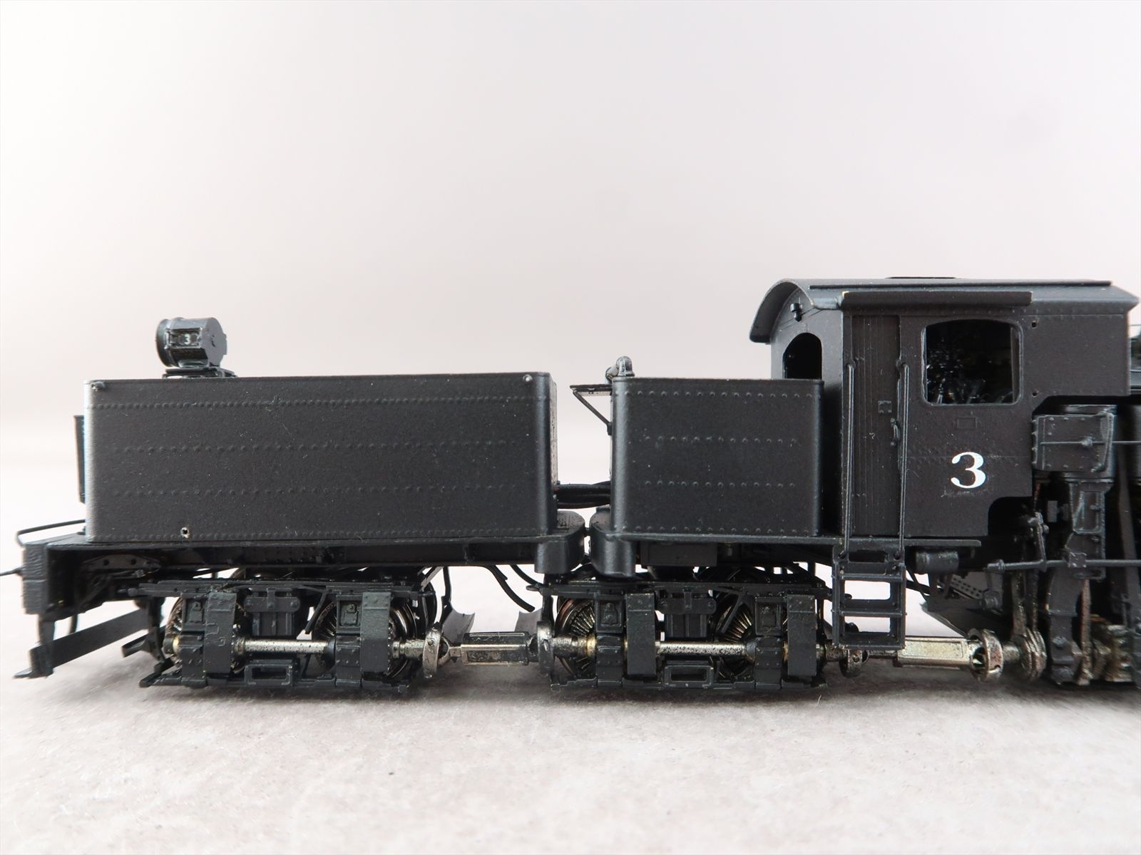 HO Brass Model - OMI 1553 Cass 3-Truck Shay 80-Ton #3 - Custom + DCC - Ajin
