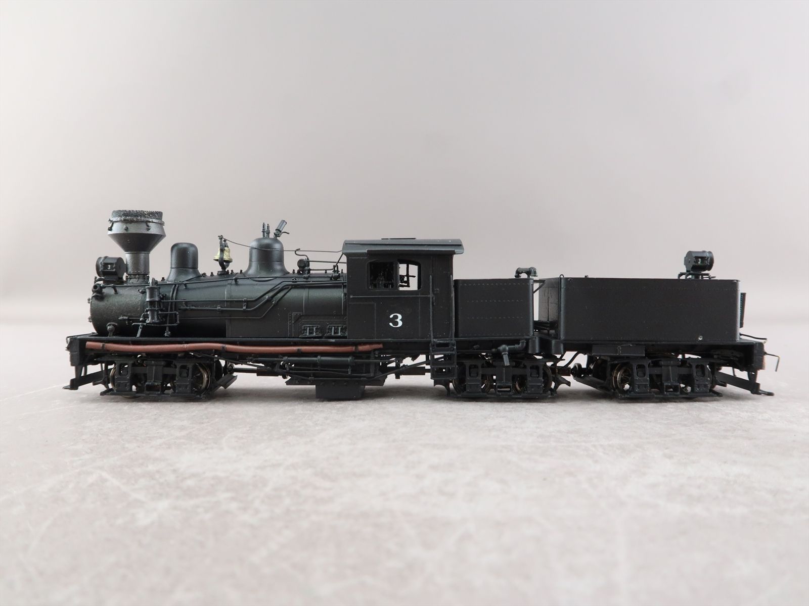HO Brass Model - OMI 1553 Cass 3-Truck Shay 80-Ton #3 - Custom + DCC - Ajin