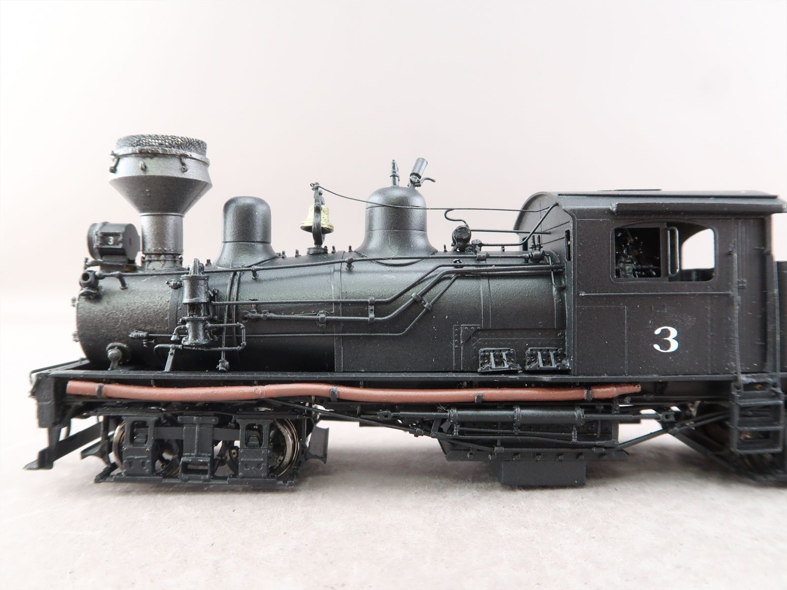 HO Brass Model - OMI 1553 Cass 3-Truck Shay 80-Ton #3 - Custom + DCC - Ajin