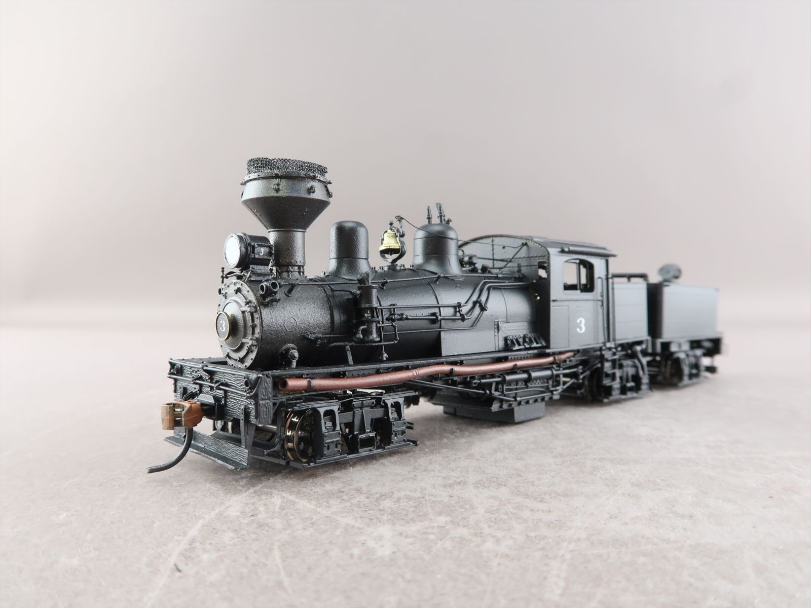 HO Brass Model - OMI 1553 Cass 3-Truck Shay 80-Ton #3 - Custom + DCC - Ajin