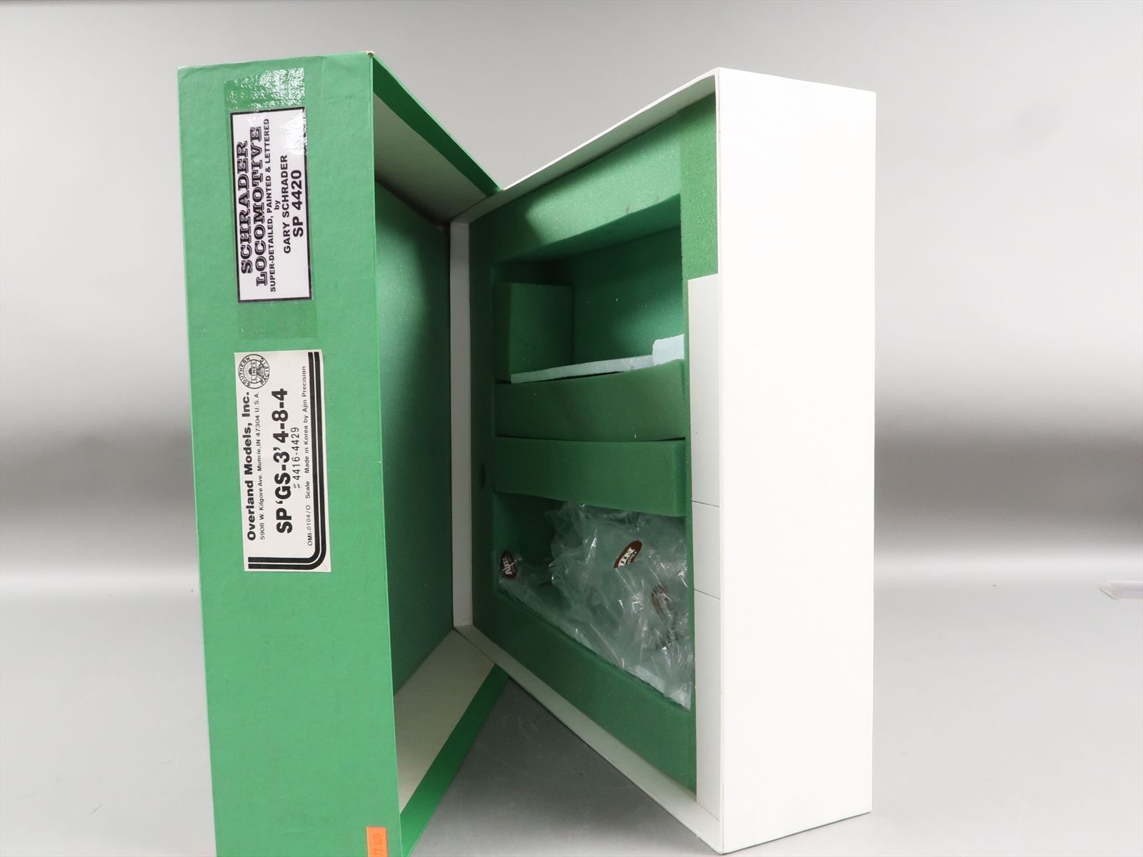 O Brass Model - OMI 0104 SP Southern Pacific GS-3 4-8-4 Black #4420 ...