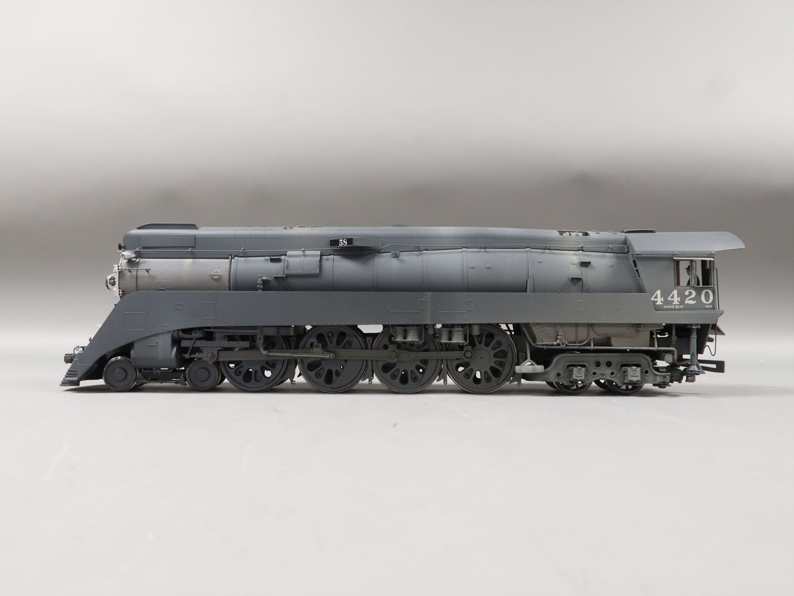 O Brass Model - OMI 0104 SP Southern Pacific GS-3 4-8-4 Black #4420 ...