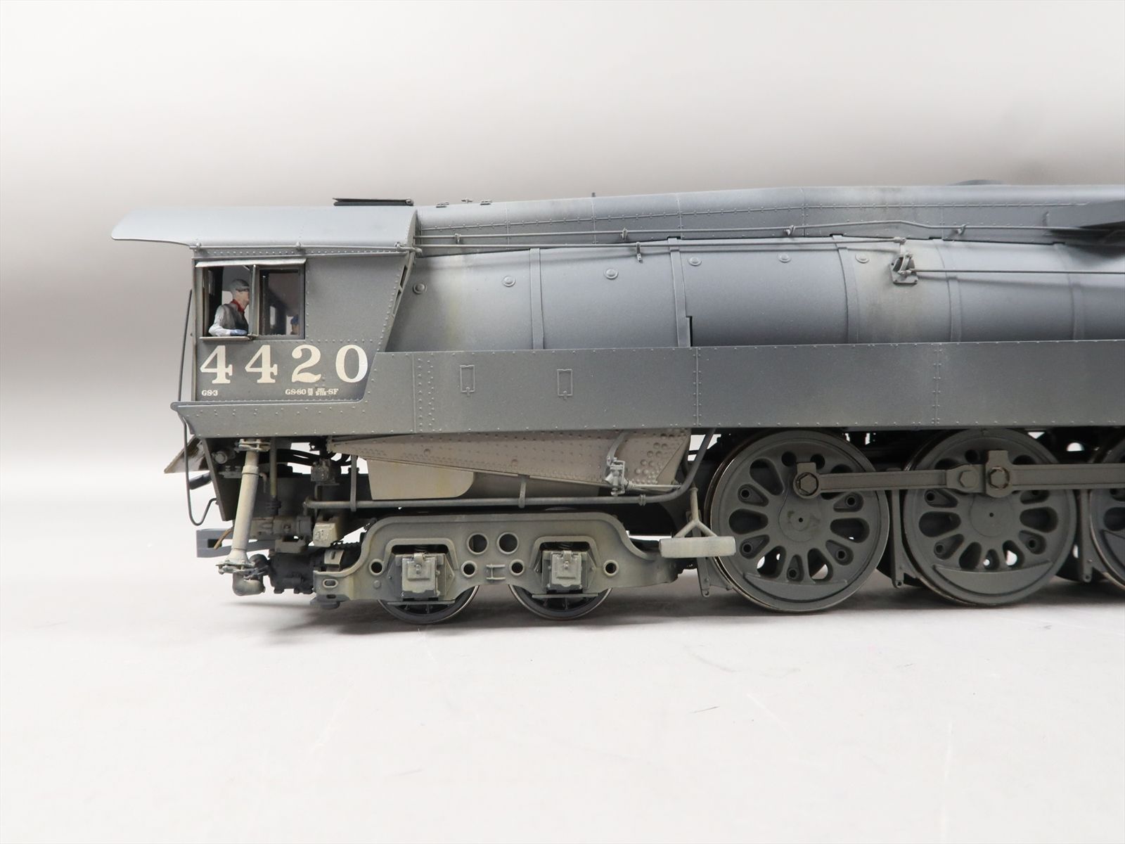 O Brass Model - OMI 0104 SP Southern Pacific GS-3 4-8-4 Black #4420 ...