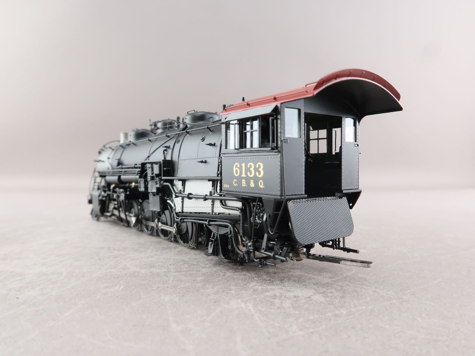 HO Brass Model - CIL 2502.1 CB&Q Burlington 2-10-2 M2A Worthington FWH ...