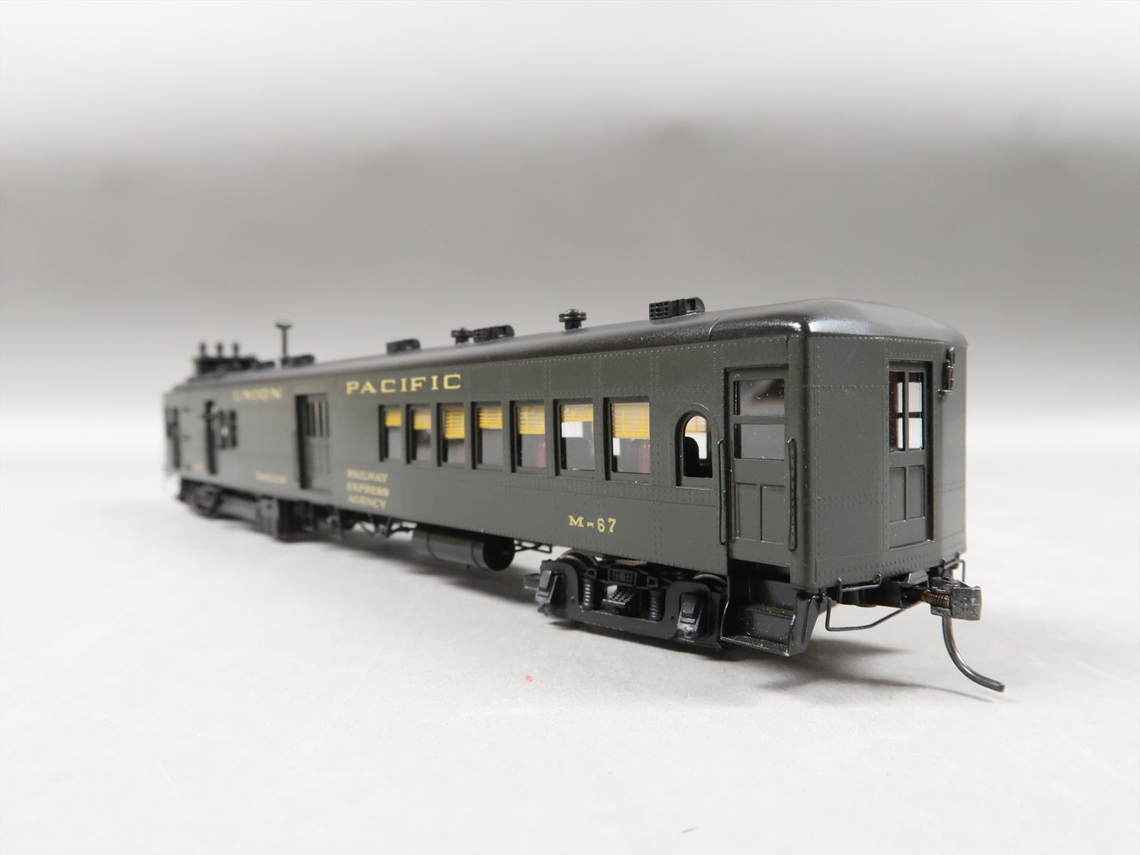HO Brass Model - W&R UP Union Pacific EMC Gas Electric M-67 - Custom ...