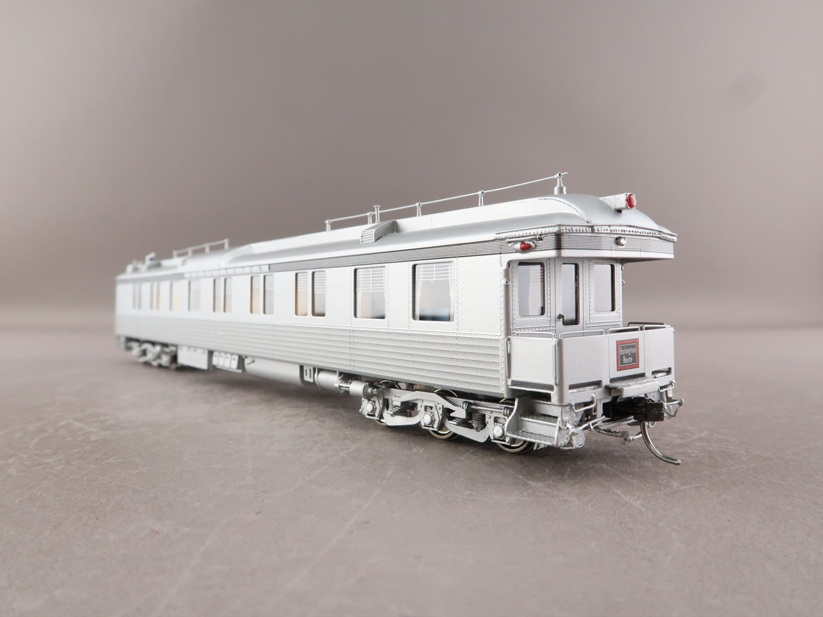 HO Brass Model - NBL 10004 CB&Q Burlington Business Car Shadow Line ...