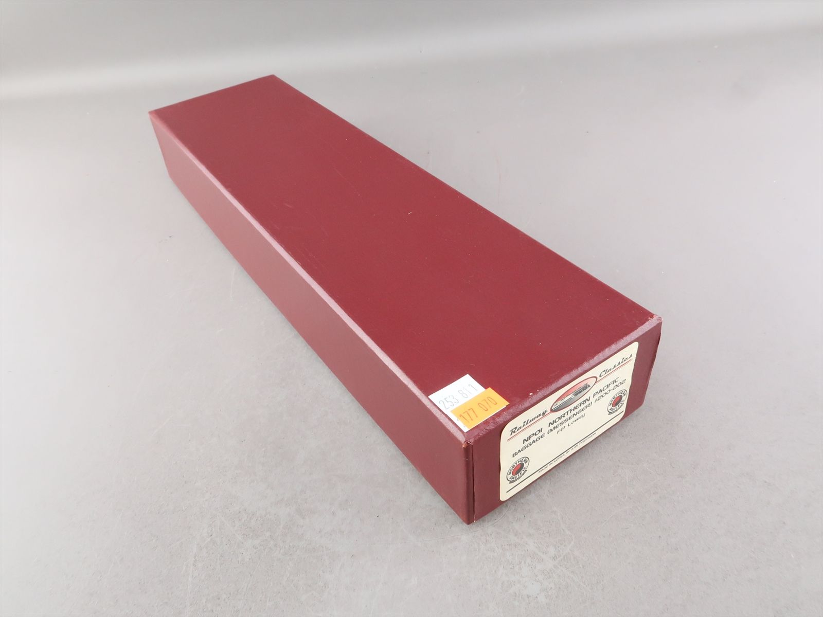 HO Brass Model - RWC NP01 NP Northern Pacific Baggage Messenger Loewy ...