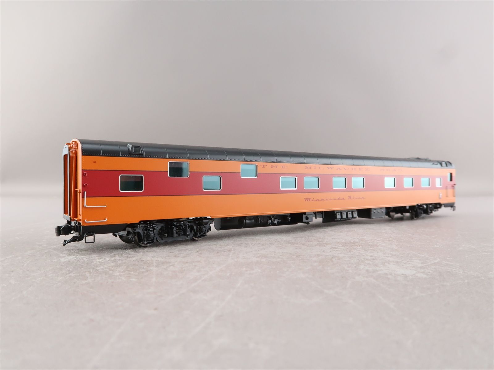 HO Brass Model - RWC MILW20 Milwaukee 8-6-4 Sleeper 1952 Hiawatha ...