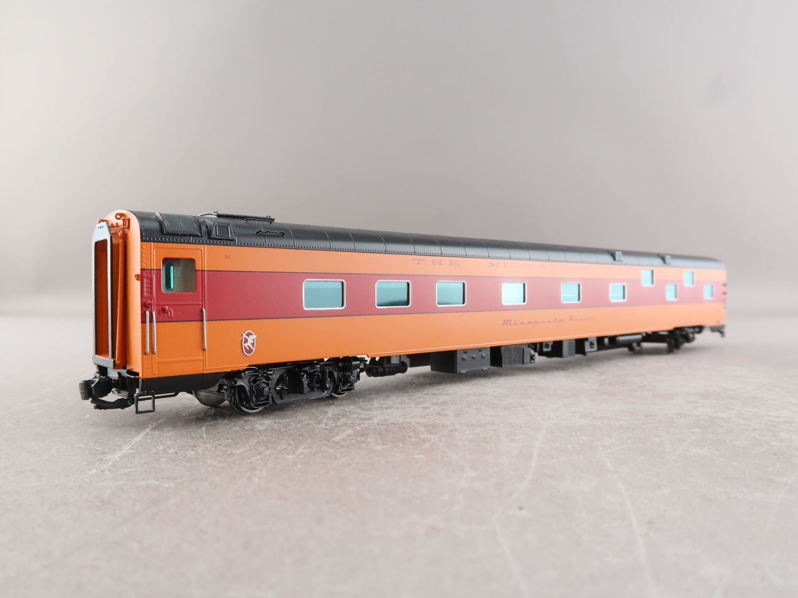 HO Brass Model - RWC MILW20 Milwaukee 8-6-4 Sleeper 1952 Hiawatha ...