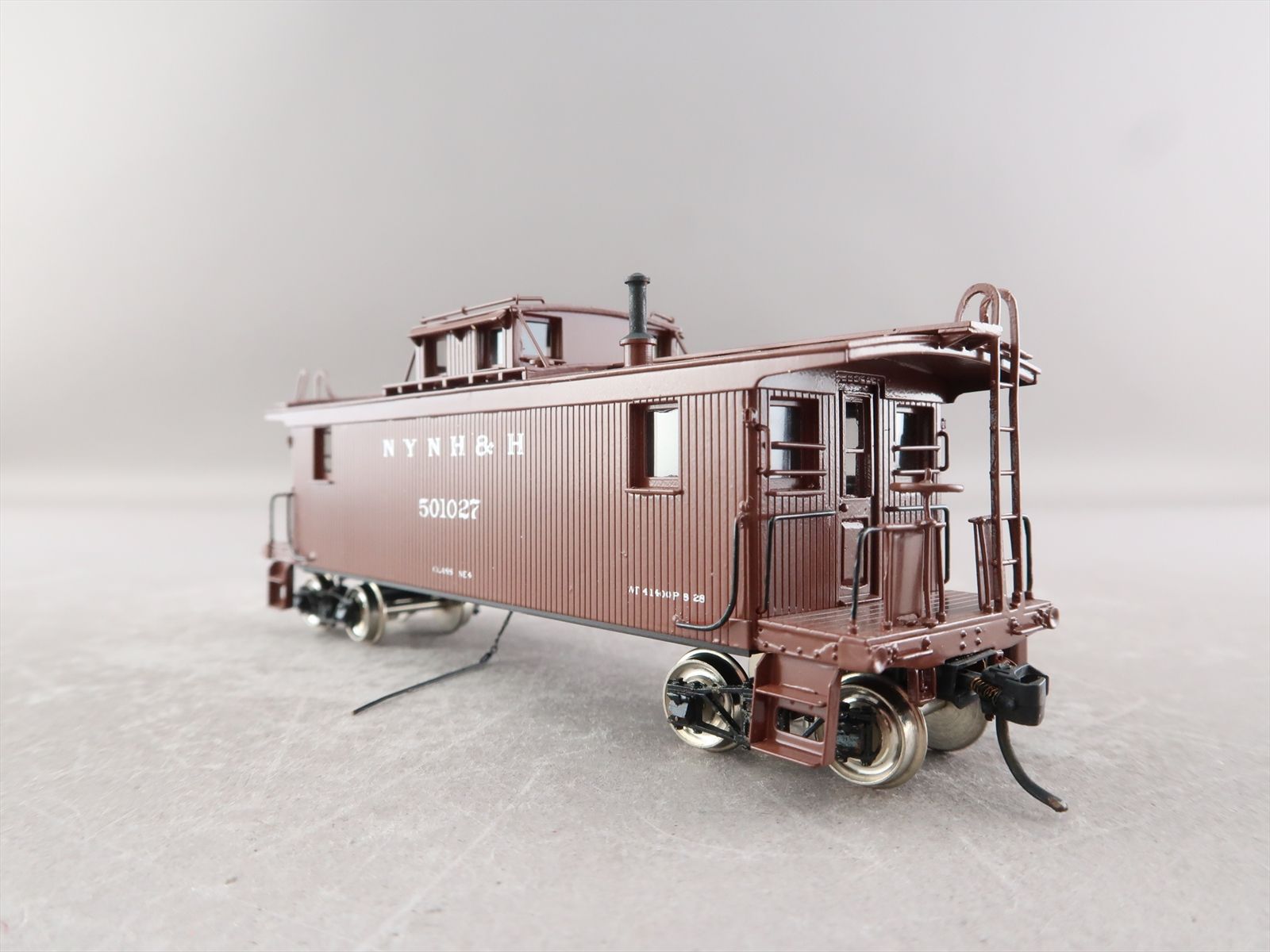 HO Brass Model - CIL 2049.1 NYNH&H NH New Haven Wood Caboose NE-4 Original #501027 - F/P - 1992 ...