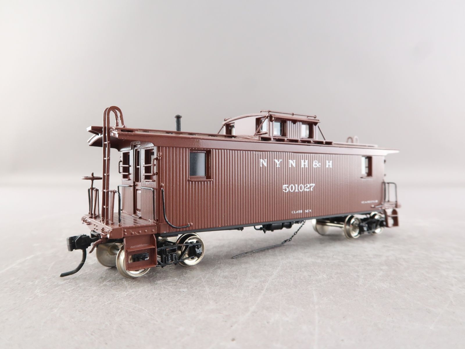 HO Brass Model - CIL 2049.1 NYNH&H NH New Haven Wood Caboose NE-4 Original #501027 - F/P - 1992 ...