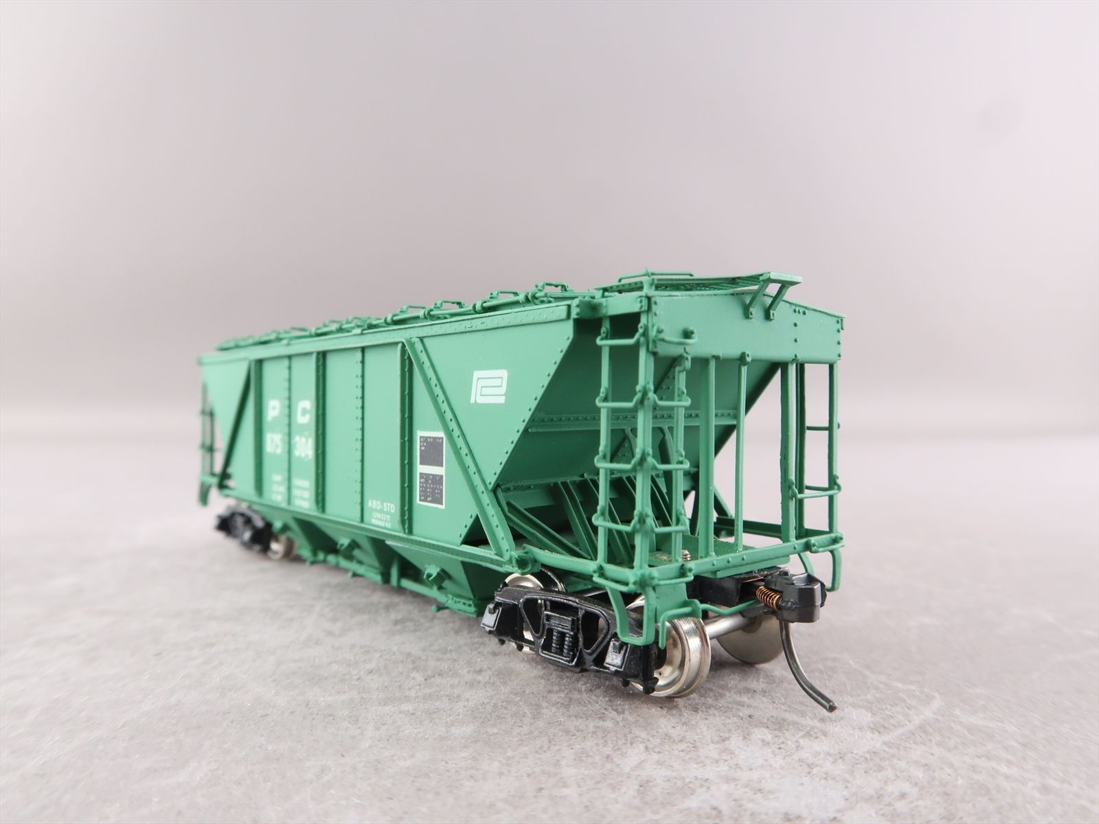HO Brass Model - PSC 15860-3 PC Penn Central 70-Ton Covered AAR LO H30 ...