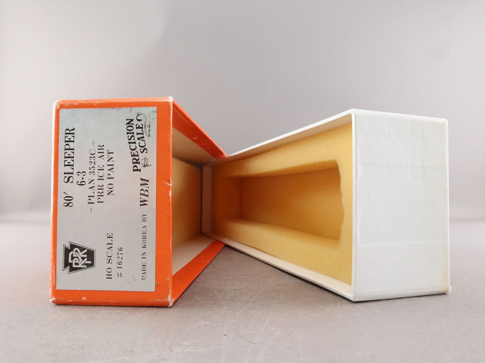 HO Brass Model - PSC 16276 PRR Pennsylvania 80' Sleeper 6-3 3523C Ice ...