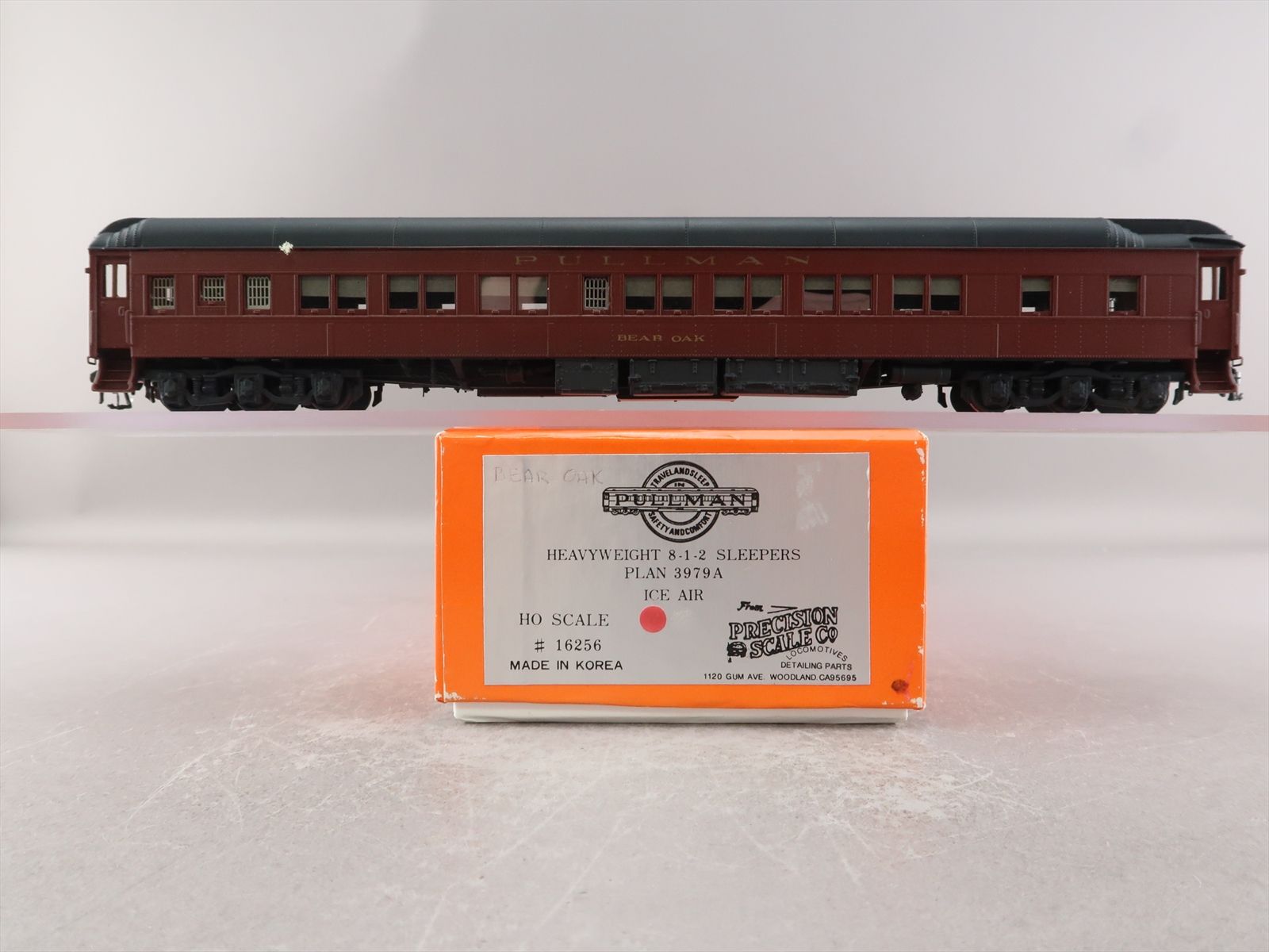 HO Brass Model - PSC 16256 Pullman 8-1-2 Heavyweight Sleeper 3979A Ice ...