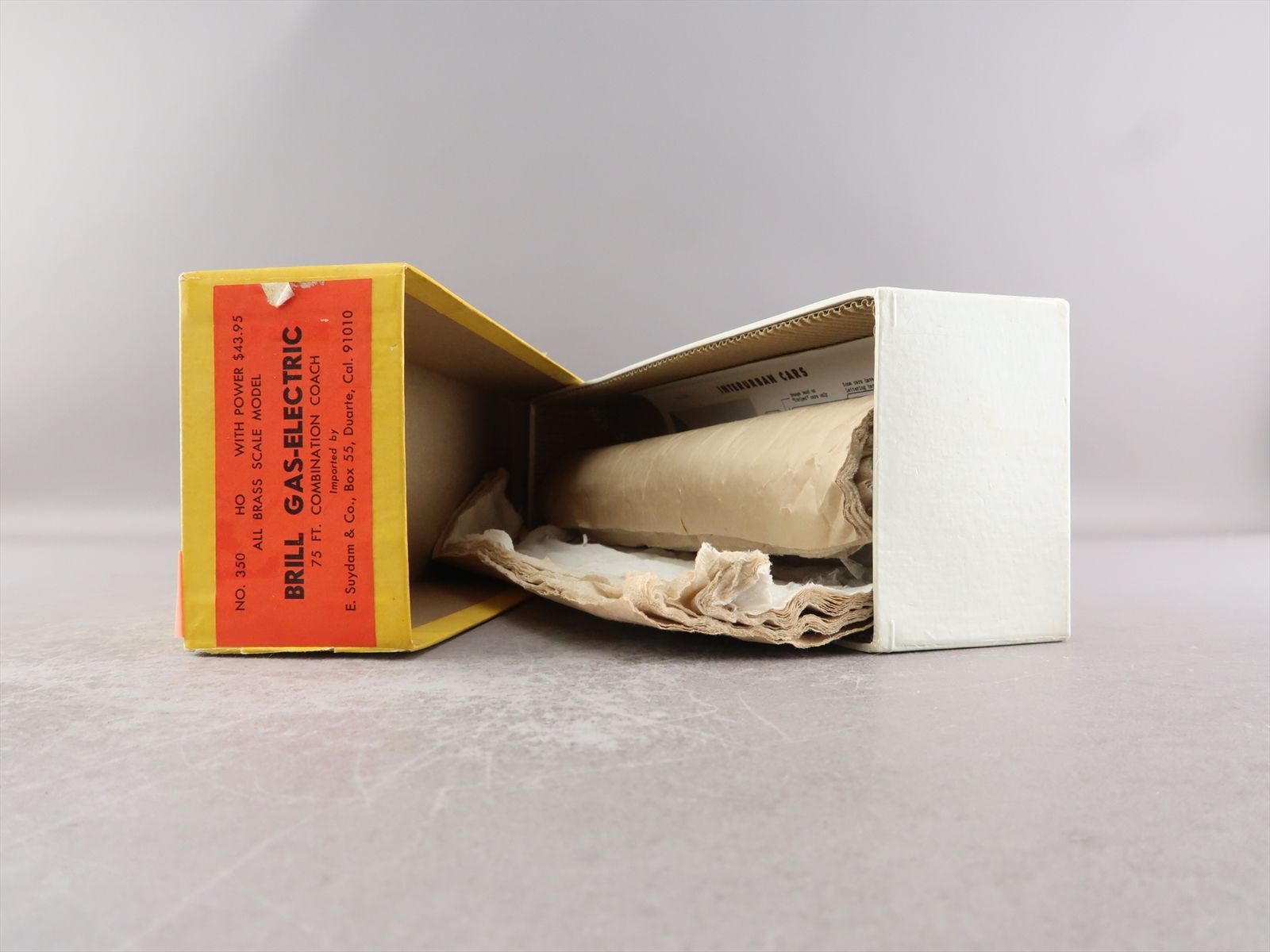 HO Brass Model - Suydam 350 UP Union Pacific 75' Brill Gas Electric ...
