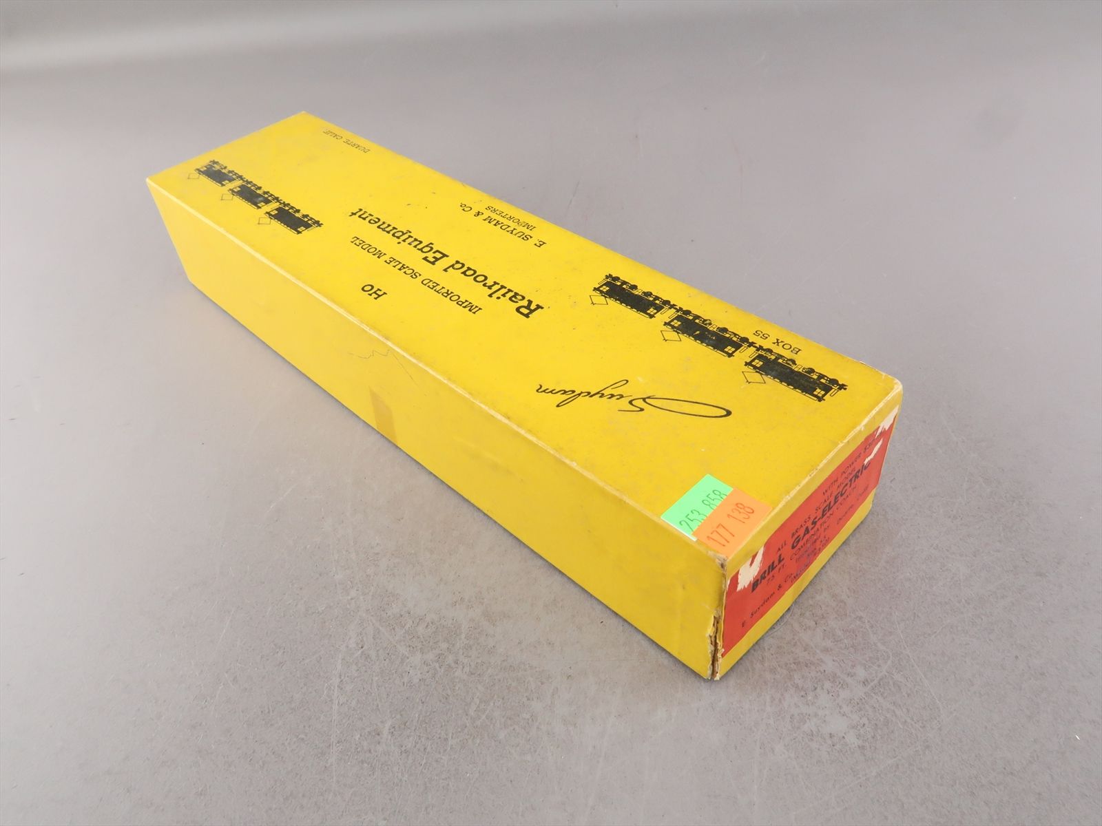 HO Brass Model - Suydam 350 UP Union Pacific 75' Brill Gas Electric ...