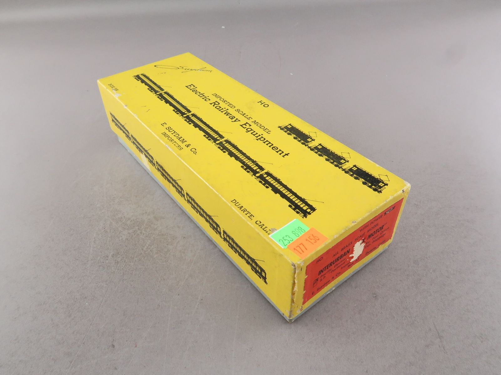 HO Model - Suydam 1406 PE Pacific Electric RPO Interurban Box Motor ...