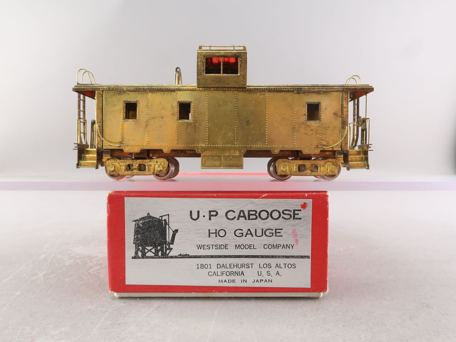 HO Brass Model - WMC UP Union Pacific CA-8 Steel Caboose - Unpainted ...