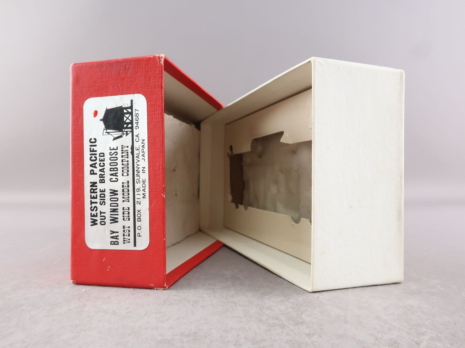 HO Brass Model - WMC WP Western Pacific Outside Braced Bay Window ...