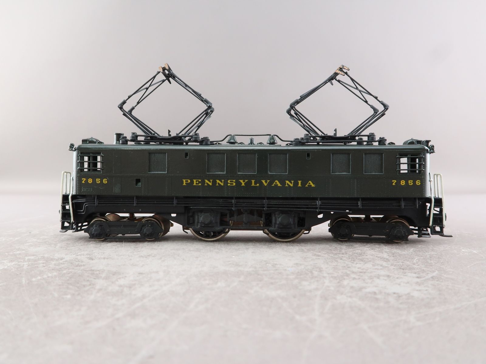 HO Brass Model - ALCO E-106 PRR Pennsylvania Box Motor O-1C #7856 - Custom - 1971 Run - Kumata