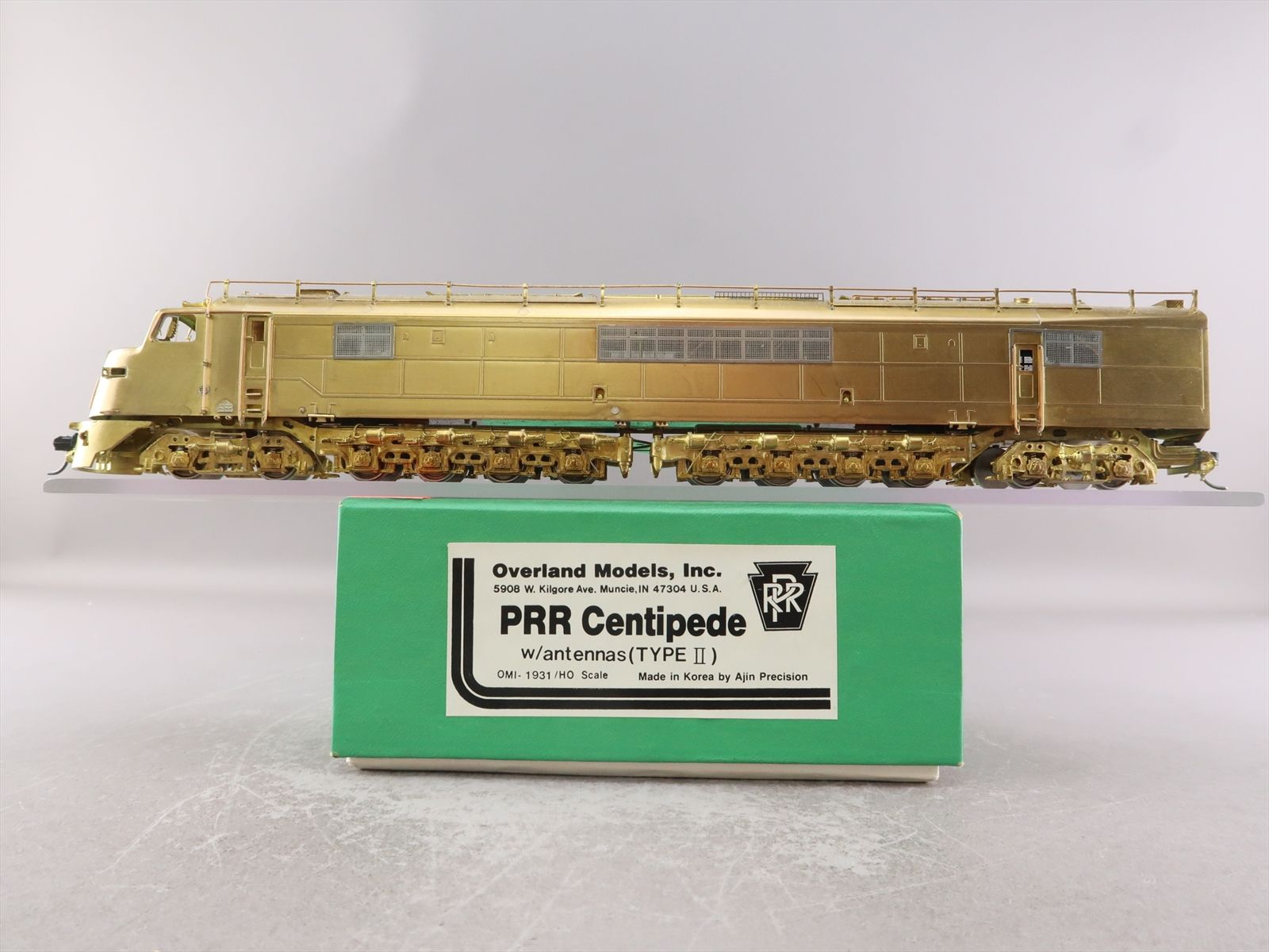HO Brass Model - OMI 1931 PRR Pennsylvania Centipede with Antennas Type ...