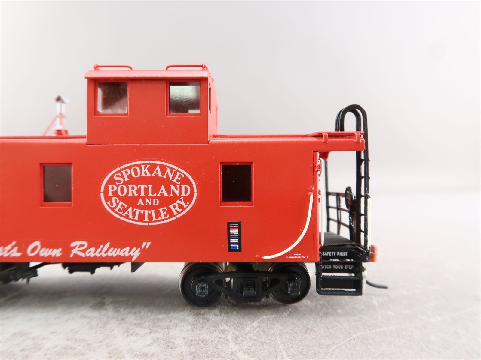 HO Brass Model - OMI 1144 SP&S Spokane Portland & Seattle Steel Caboose ...