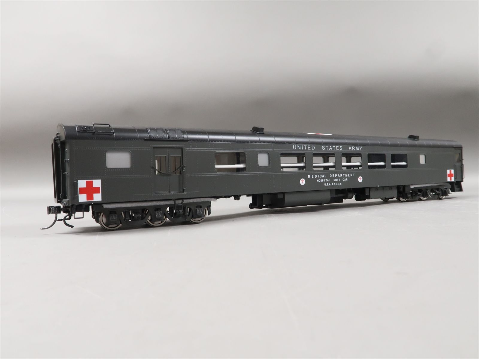 O Brass Model - SS Sunset USAX US Army Hospital Car #89345 - F/P ...