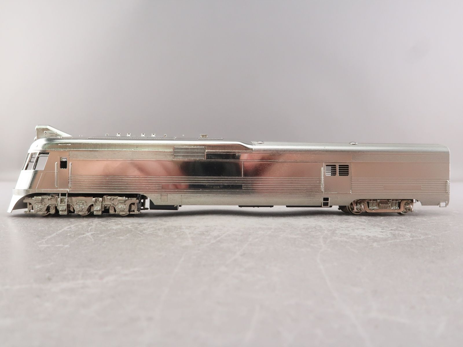 HO Brass Model - HM Hallmark CB&Q Burlington Silver Charger Shovel Nose ...