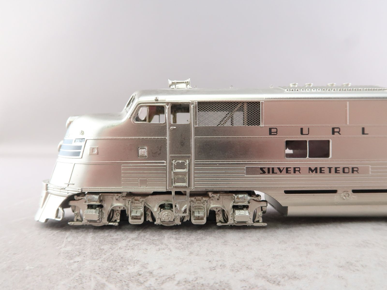 HO Brass Model - CIL 2180.1 CB&Q Burlington E5 E5A E5B A-B Set 1940's Silver Meteor + Comet - F ...