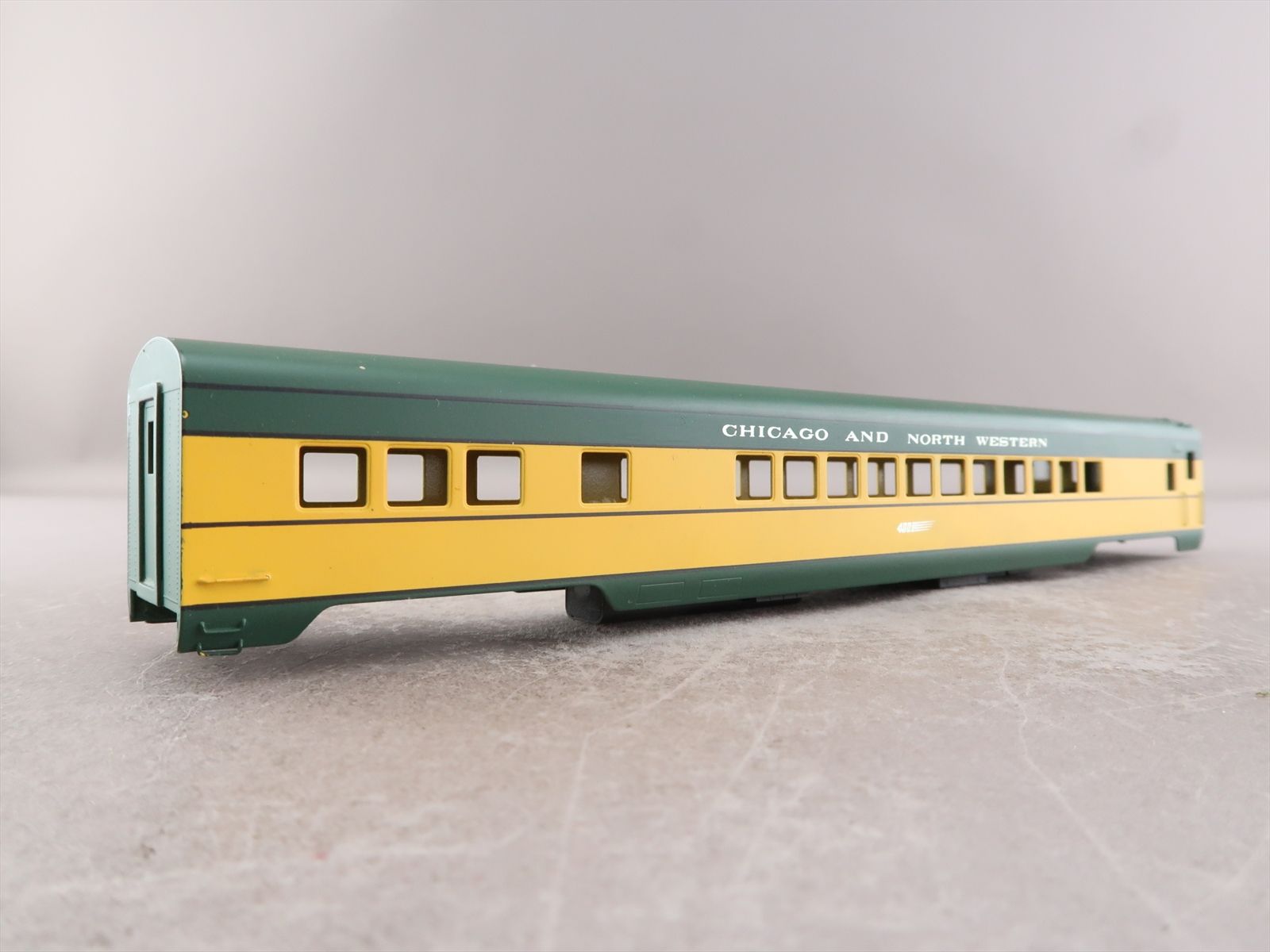 HO Brass Model - NPP C&NW Chicago & Northwestern Coach + Coach Route of ...