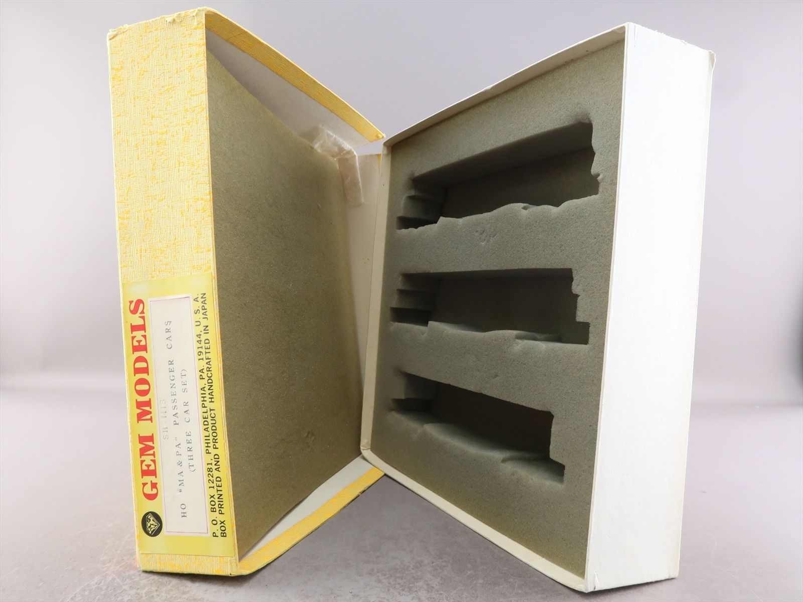 HO Brass Model - Gem SH-111S MA&PA Maryland & Pennsylvania 3 Car ...