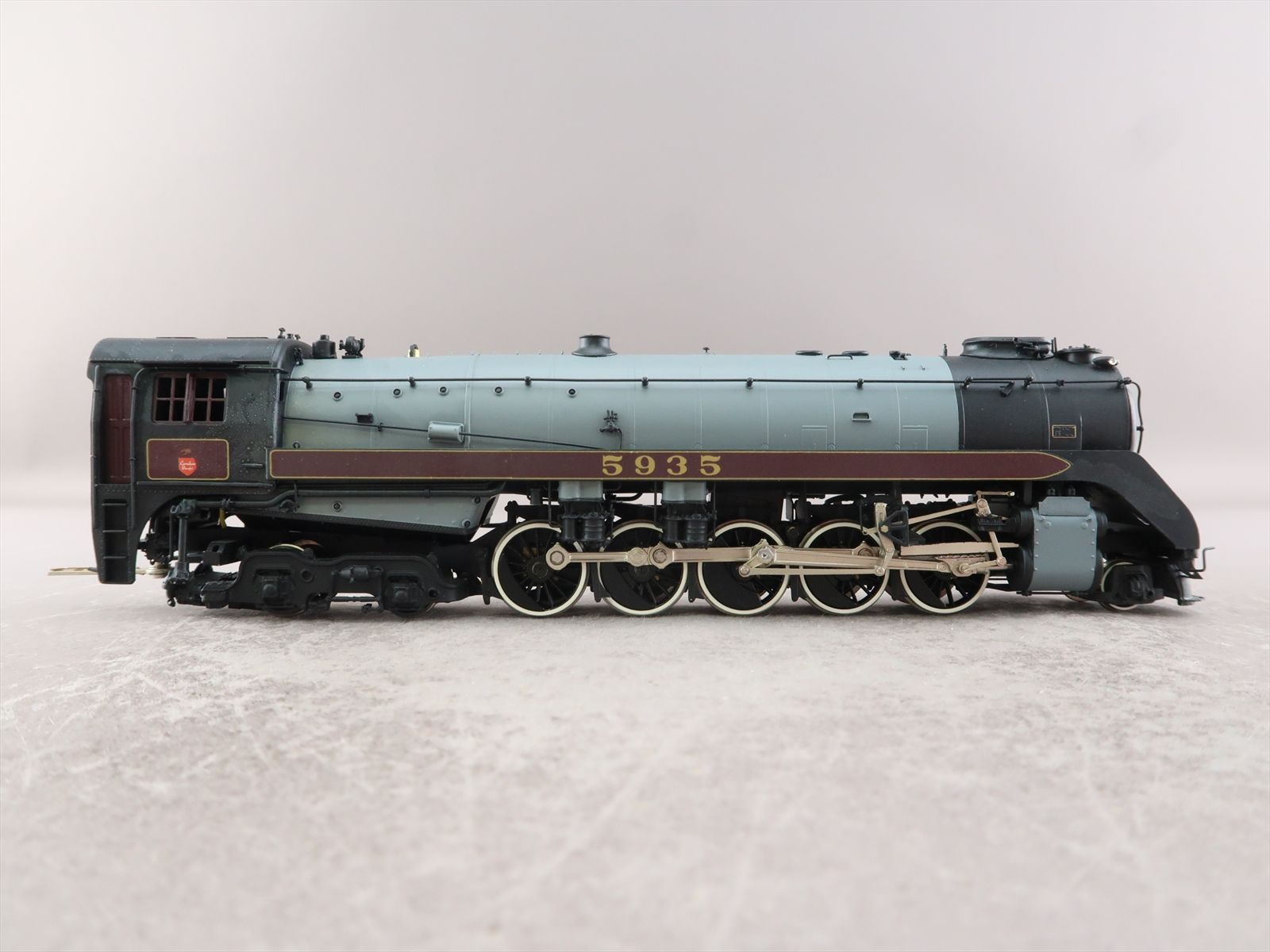 HO Brass Model - VH Van Hobbies CP CPR Canadian Pacific Selkirk 2-10-4 T-1C #5935 - F/P - Samhongsa