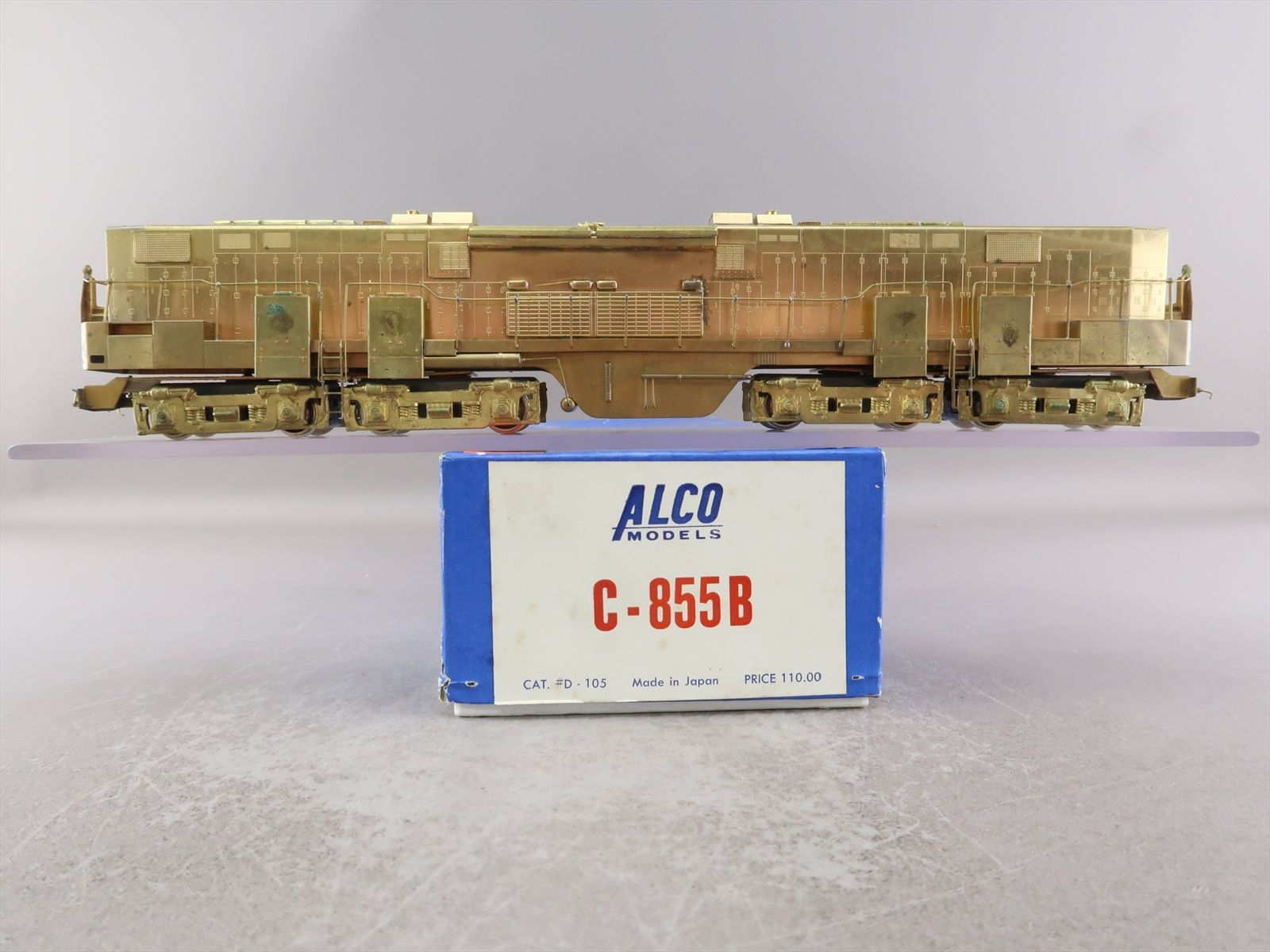 HO Brass Model - ALCO D-105 UP Union Pacific C-855 C-855B - Unpainted ...