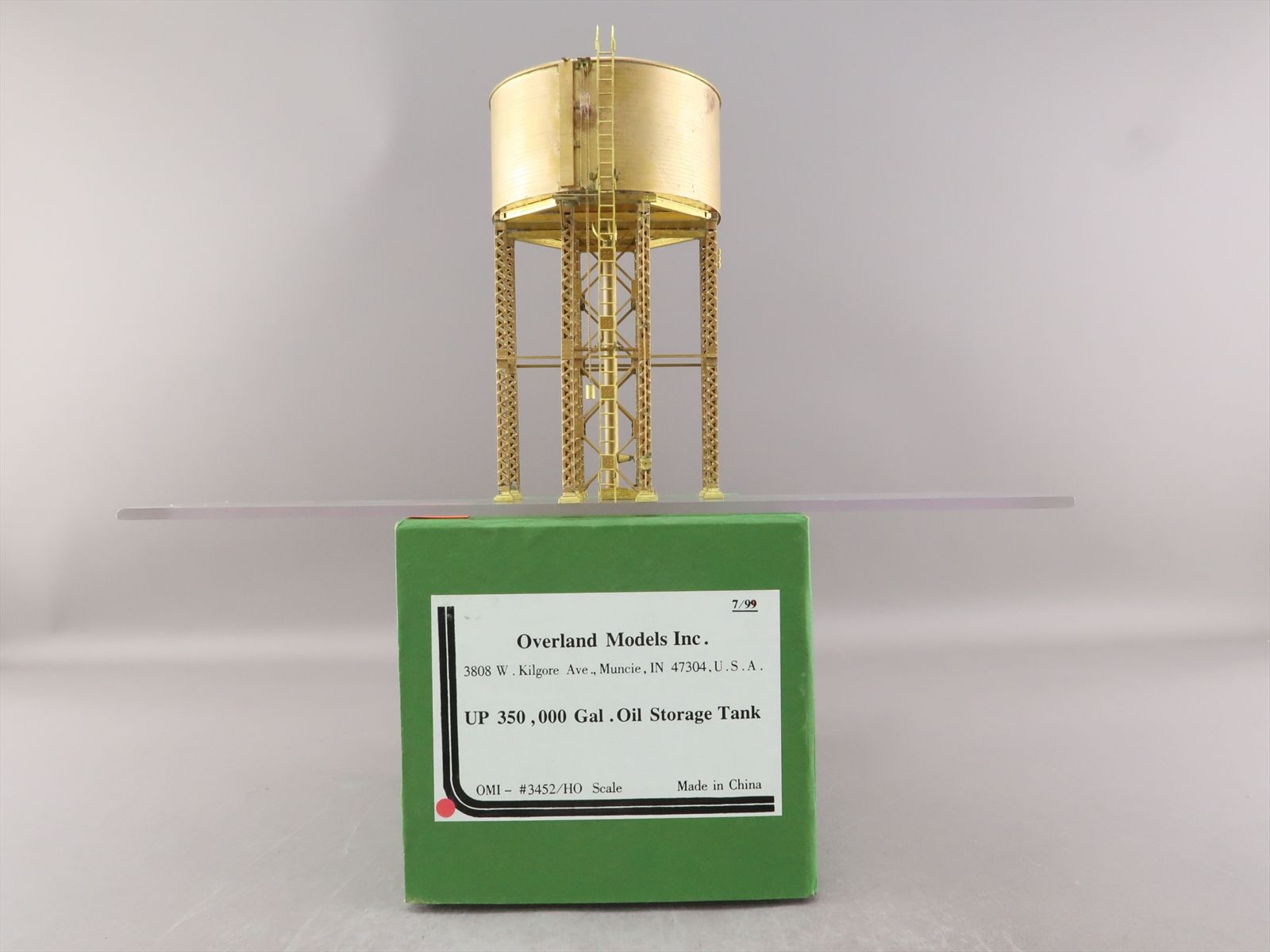 HO Brass Model - OMI 3452 UP Union Pacific 42,500 Gallon Oil Storage ...