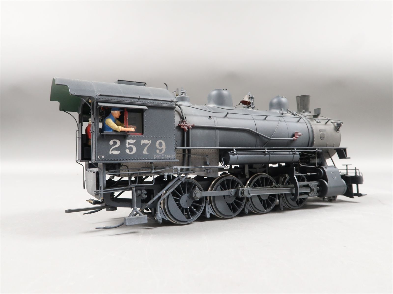 O Brass Model - PFM SP Southern Pacific C-9 2-8-0 #2579 - Pro Paint + DCC ONLY + Sound ...