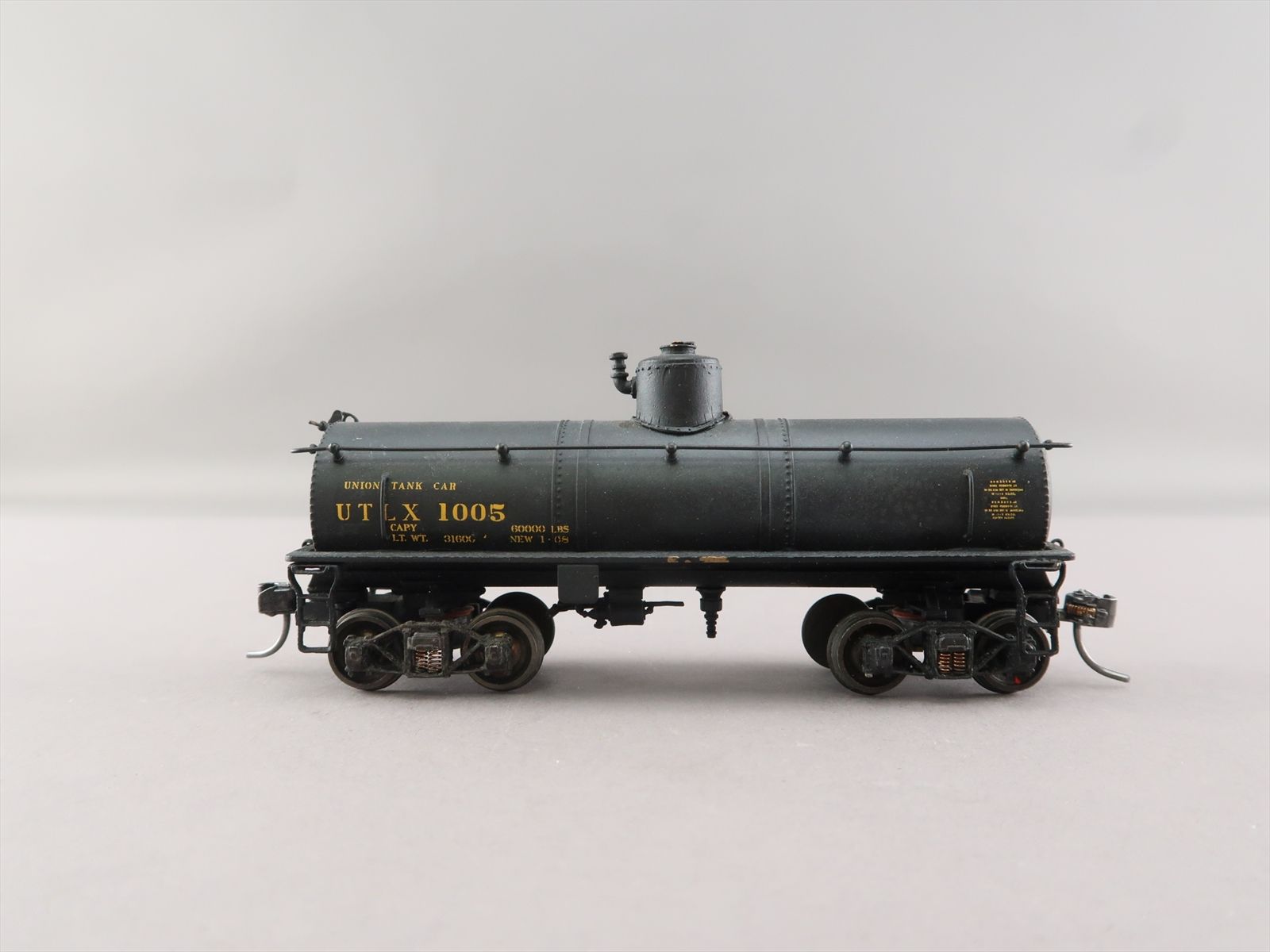HO Brass Model - Lambert UTLX ICC 8000 Gallon Tank Car 103-BW #1005 ...