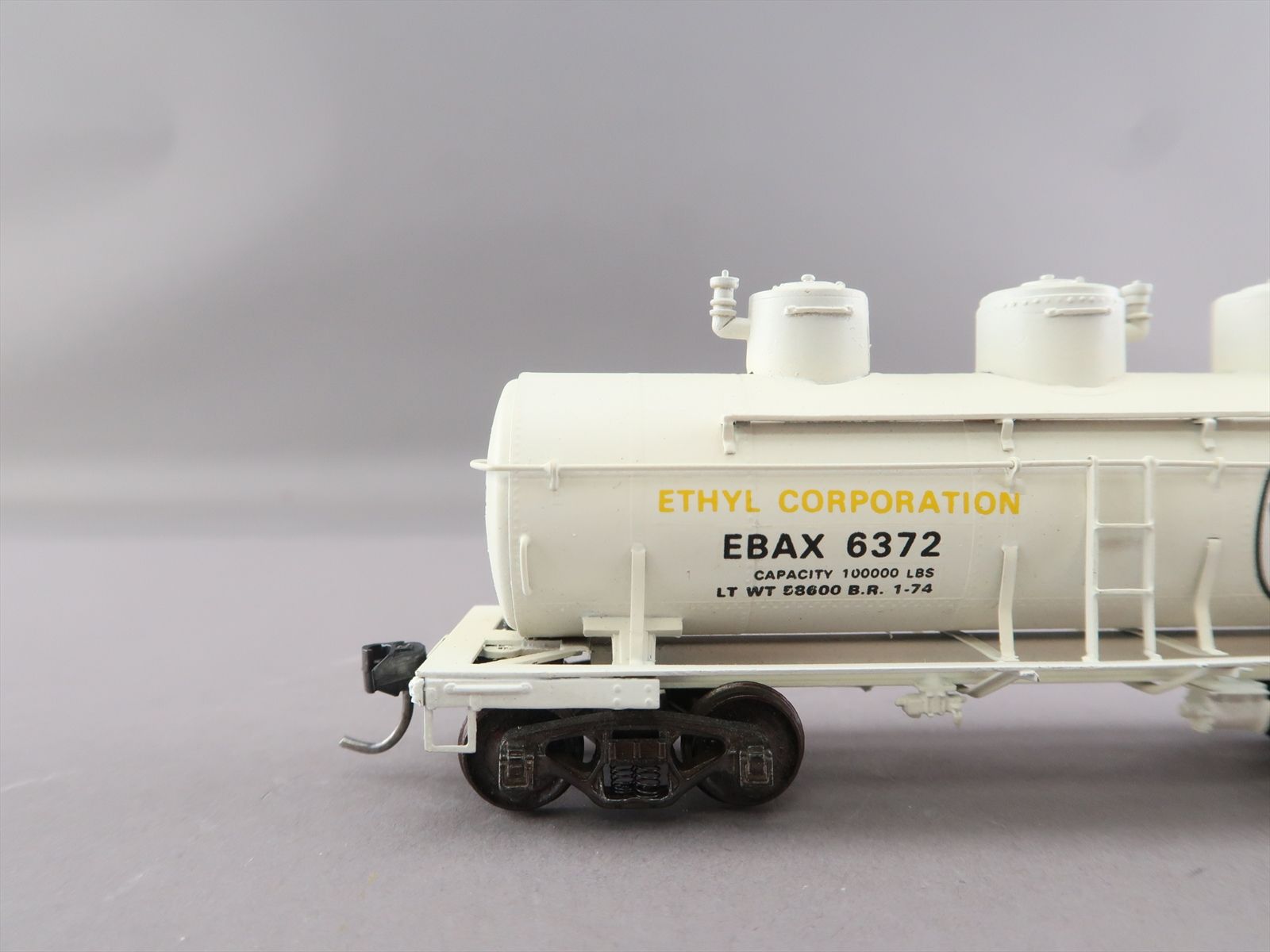 HO Brass Model - Sunset PRR as EBAX Ethyl Co. TM8 Tank Car Triple Three ...