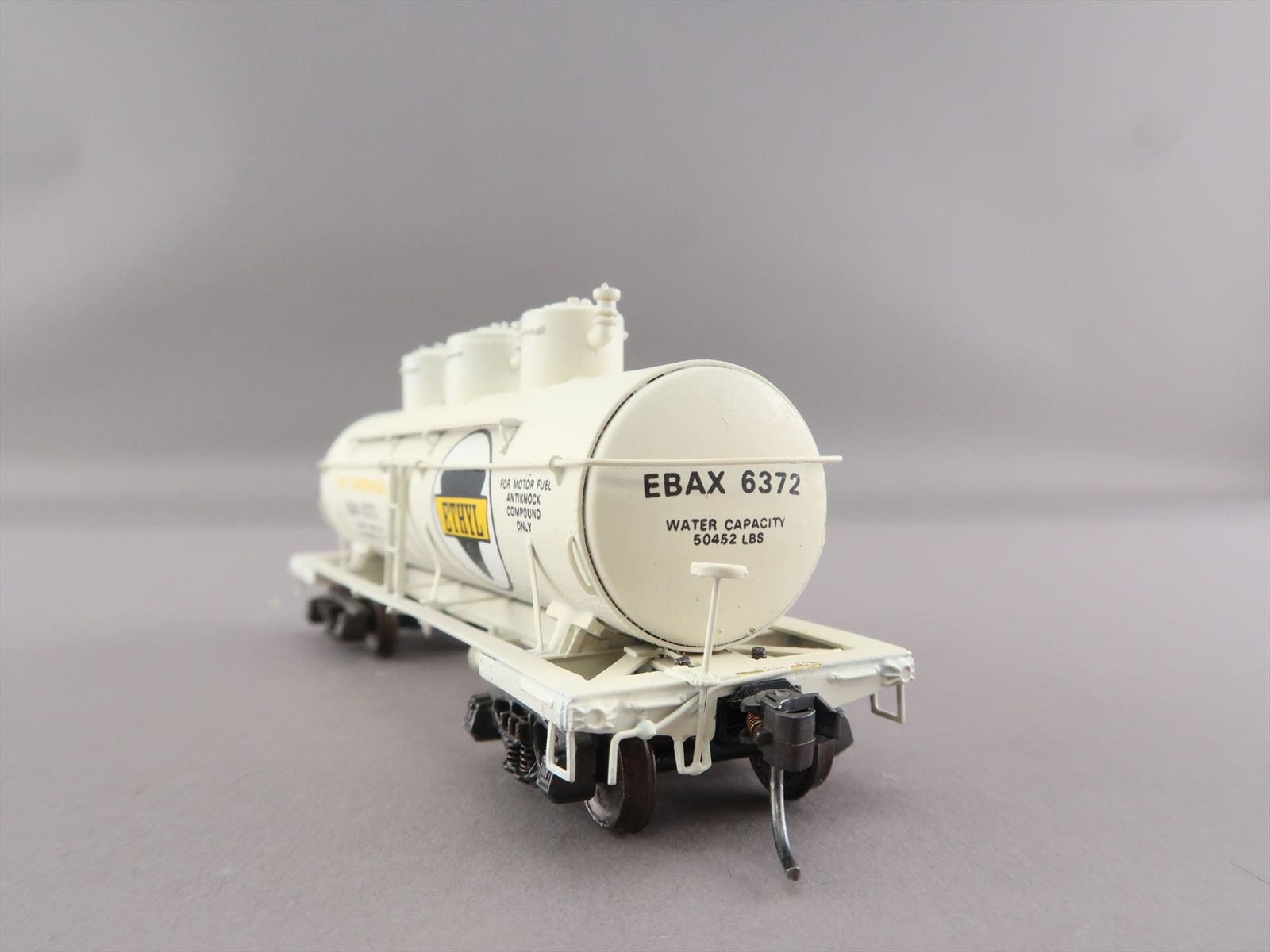 HO Brass Model - Sunset PRR as EBAX Ethyl Co. TM8 Tank Car Triple Three ...