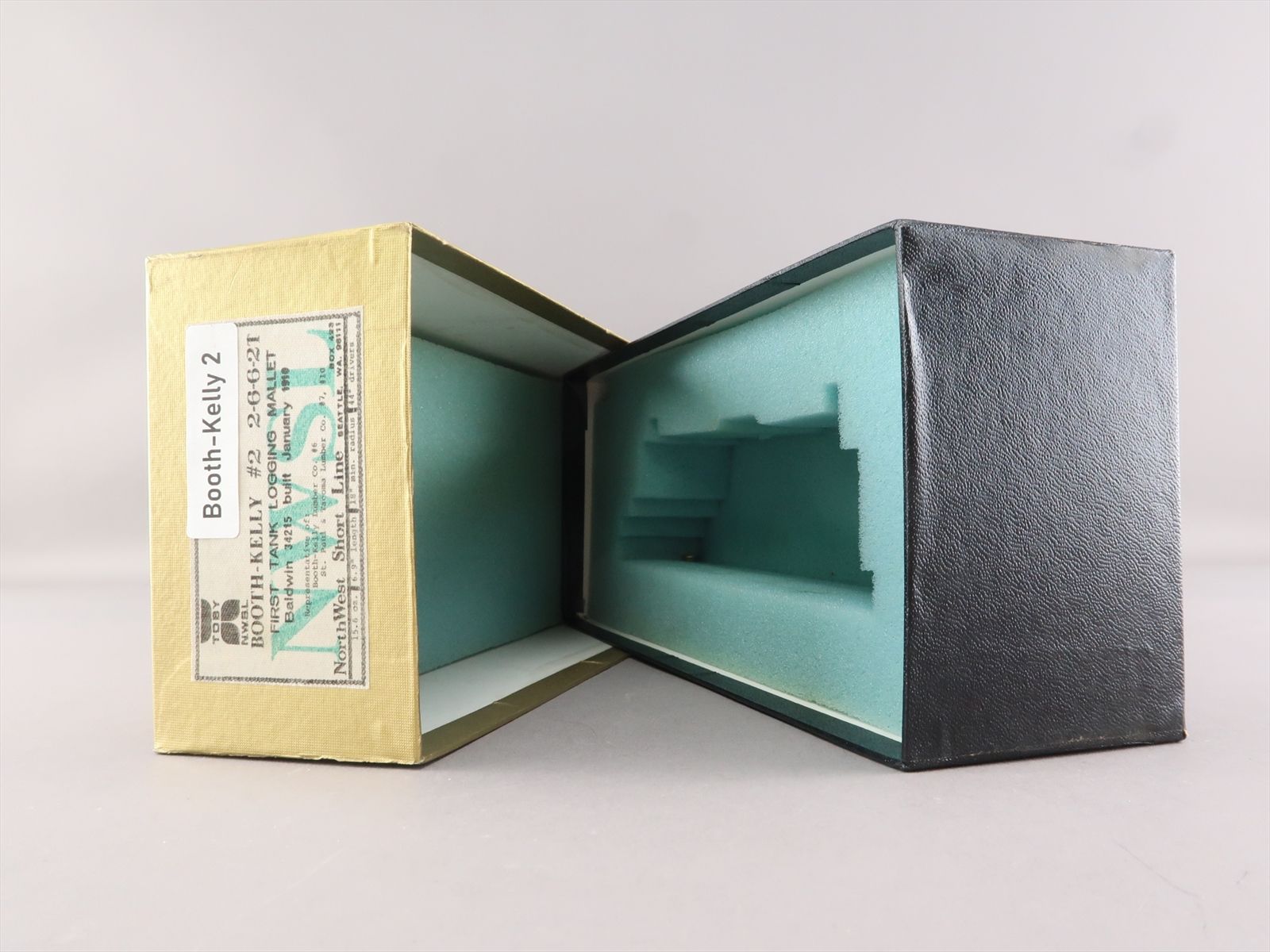 HO Brass Model - NWSL Booth Kelly 2-6-6-2T First Tank Logging Mallet #2 ...