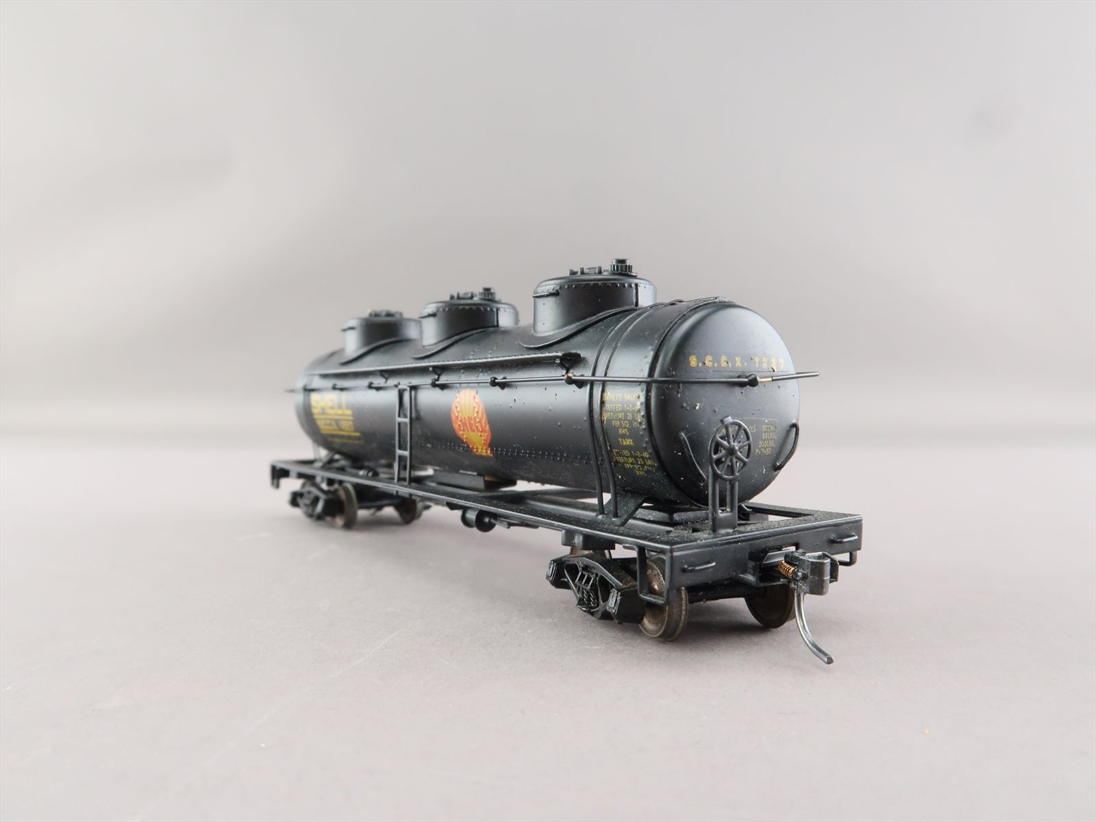 HO Brass Model - Gem TM-301 SCCX Shell 3-Dome Tank Car #1227 - Custom ...