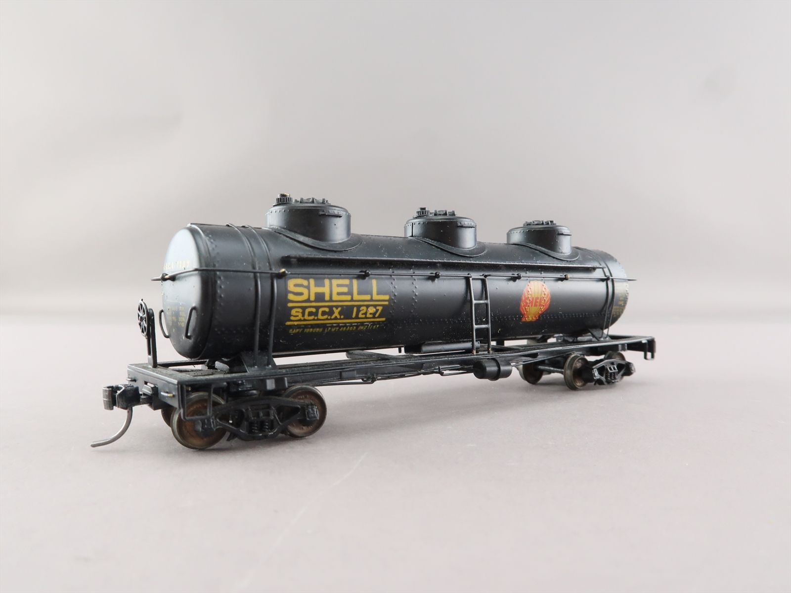 HO Brass Model - Gem TM-301 SCCX Shell 3-Dome Tank Car #1227 - Custom ...