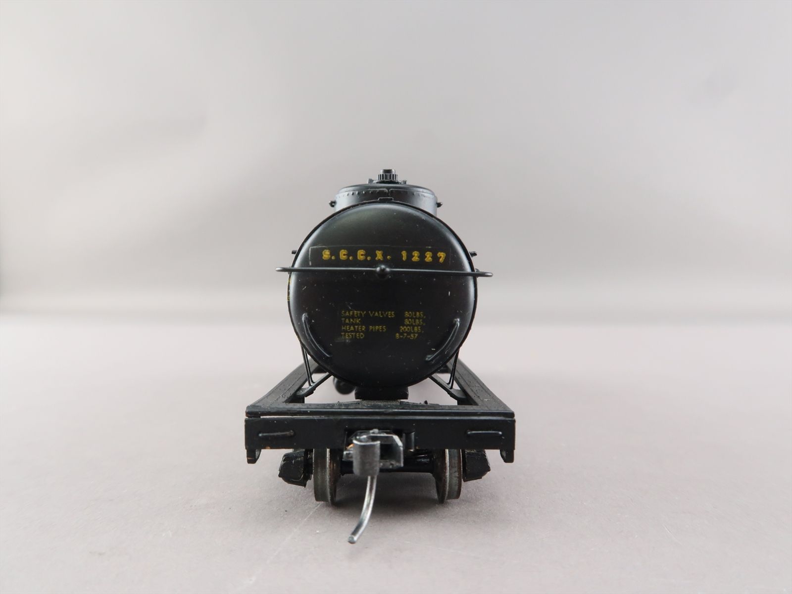 HO Brass Model - Gem TM-301 SCCX Shell 3-Dome Tank Car #1227 - Custom ...