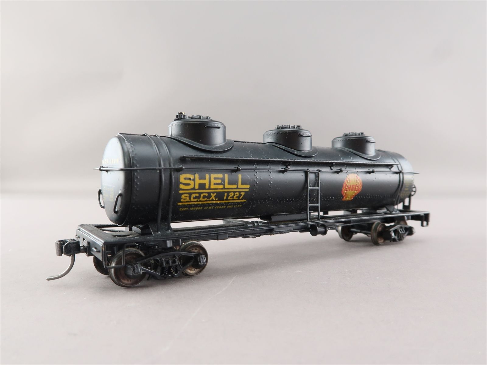 HO Brass Model - Gem TM-301 SCCX Shell 3-Dome Tank Car #1227 - Custom ...