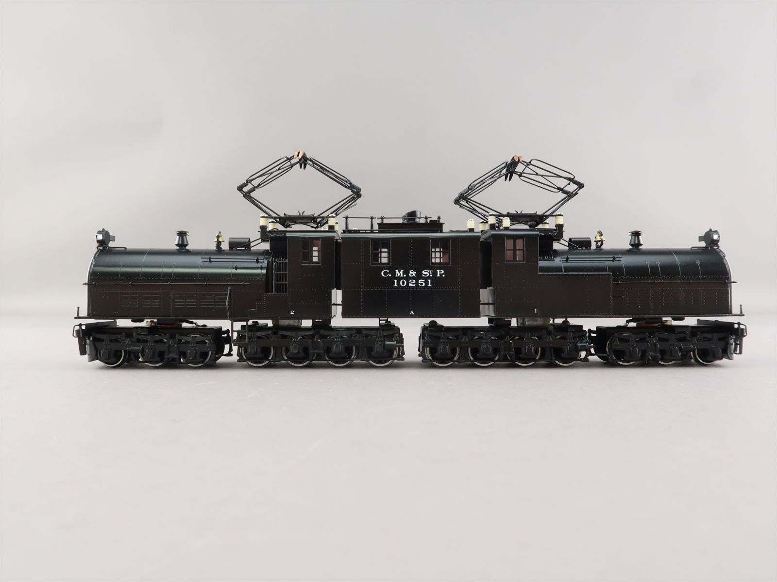 HO Brass Model - NJCB EL-300 CM&StP Milwaukee BiPolar EP-2 Electric ...