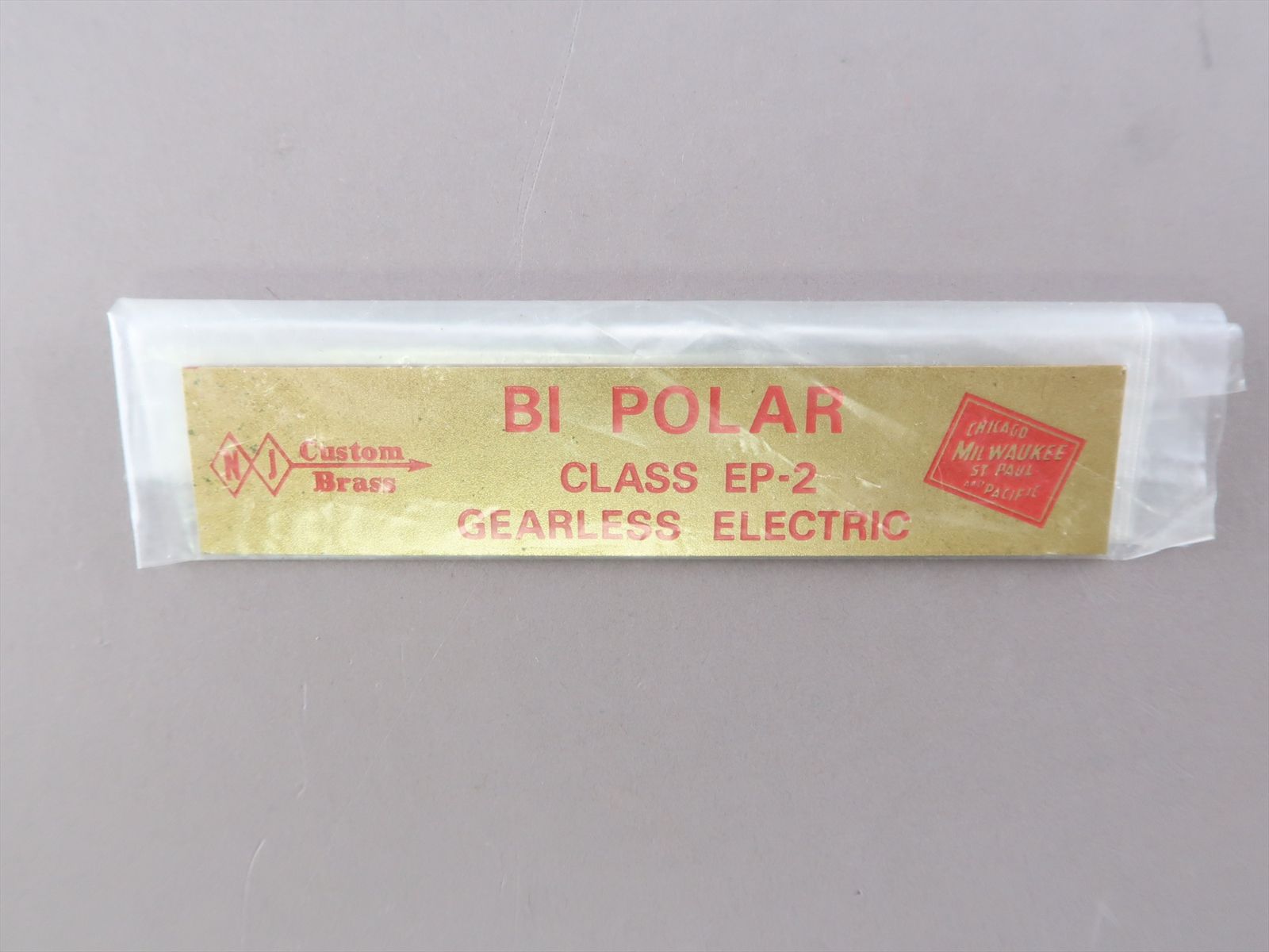 HO Brass Model - NJCB EL-300 CM&StP Milwaukee BiPolar EP-2 Electric ...