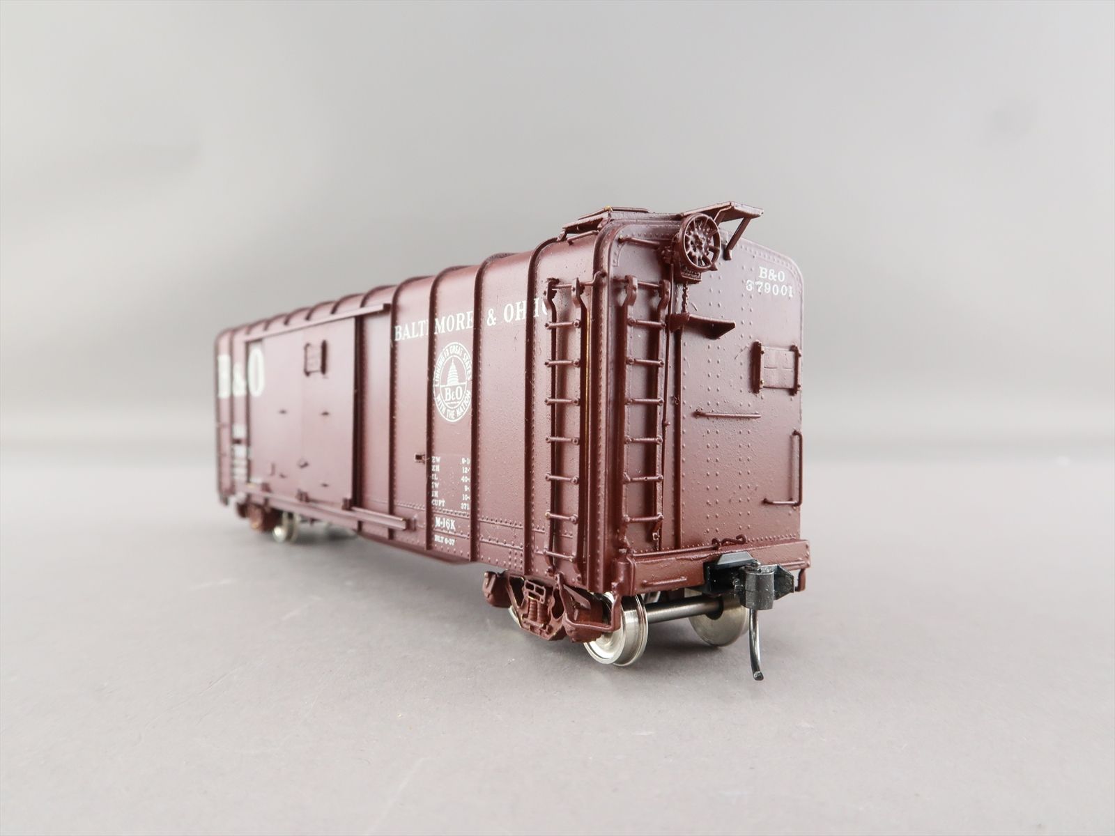 HO Brass Model - OMI 1391 B&O Baltimore & Ohio M-53 Boxcar Wagon Top 4 ...
