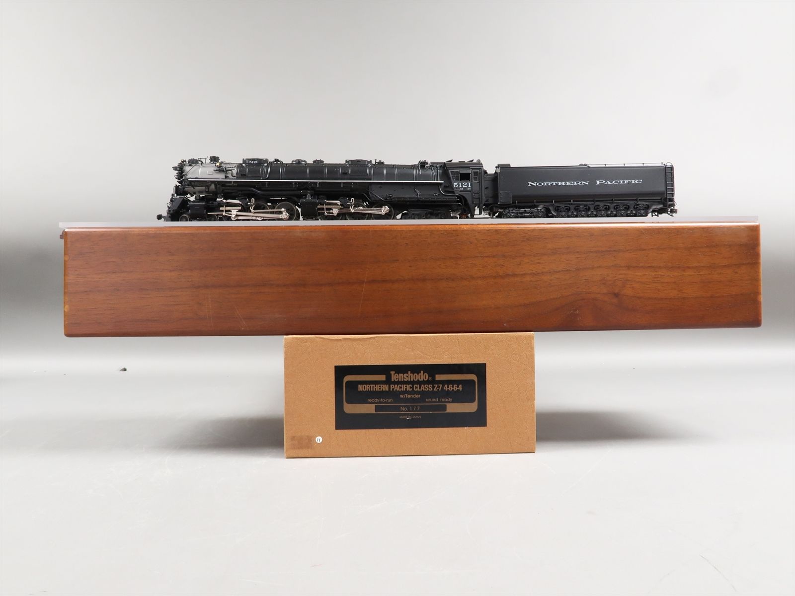 HO Brass Model - PFM NP Northern Pacific NP Z-7 4-6-6-4 #5121 Wood Case ...