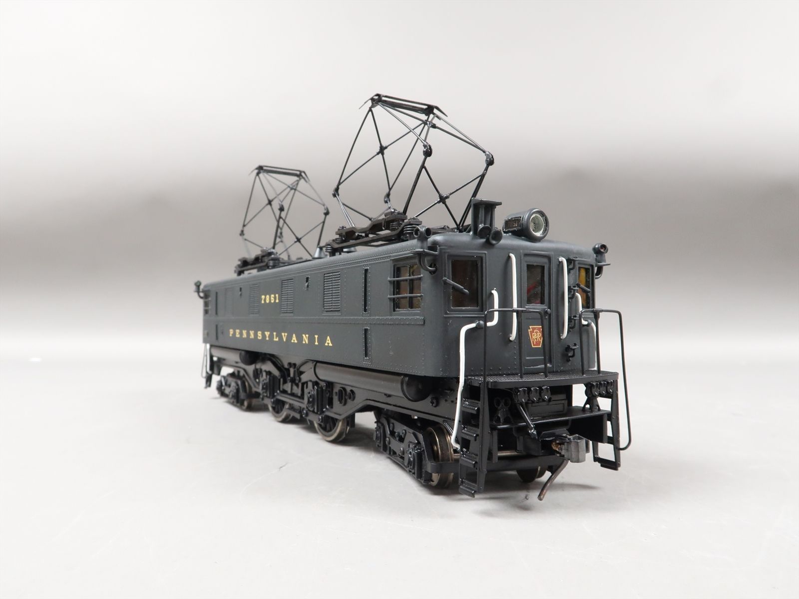 O Brass Model - SS Sunset PRR Pennsylvania O-1 Boxcab Set #7850 + #7851 ...
